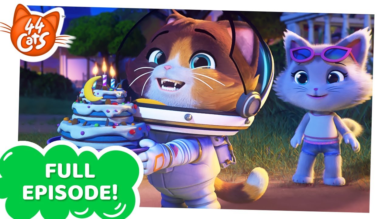 44 Cats Full Episode Cosmo The Astronaut Cat Season 1 Youtube