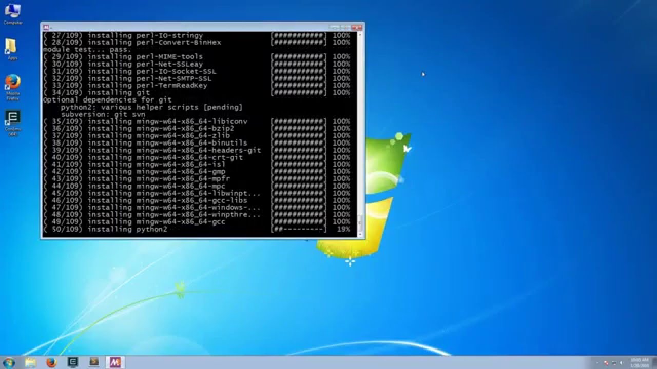 How To Install Msys2 With Mingw W64 Youtube