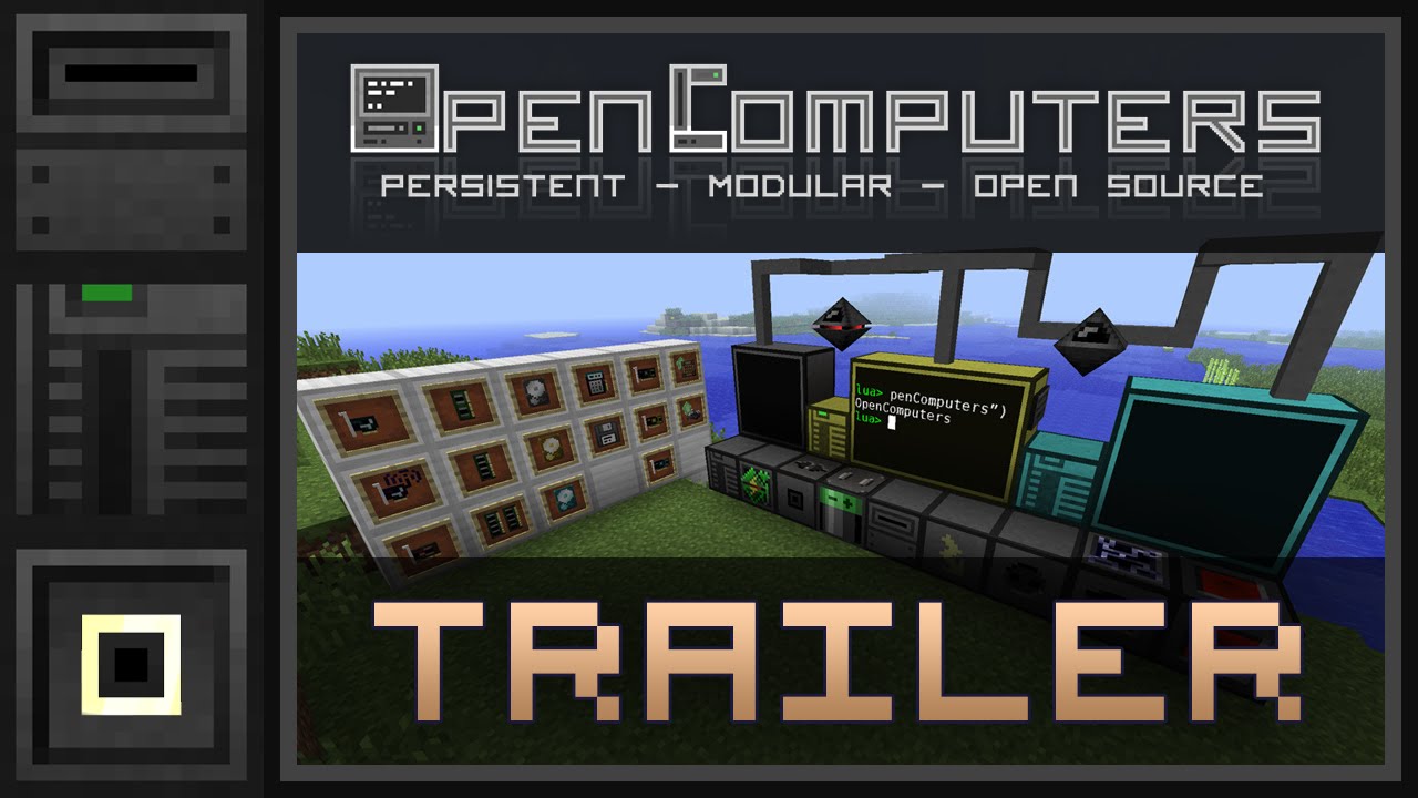 Opencomputers Trailer Youtube