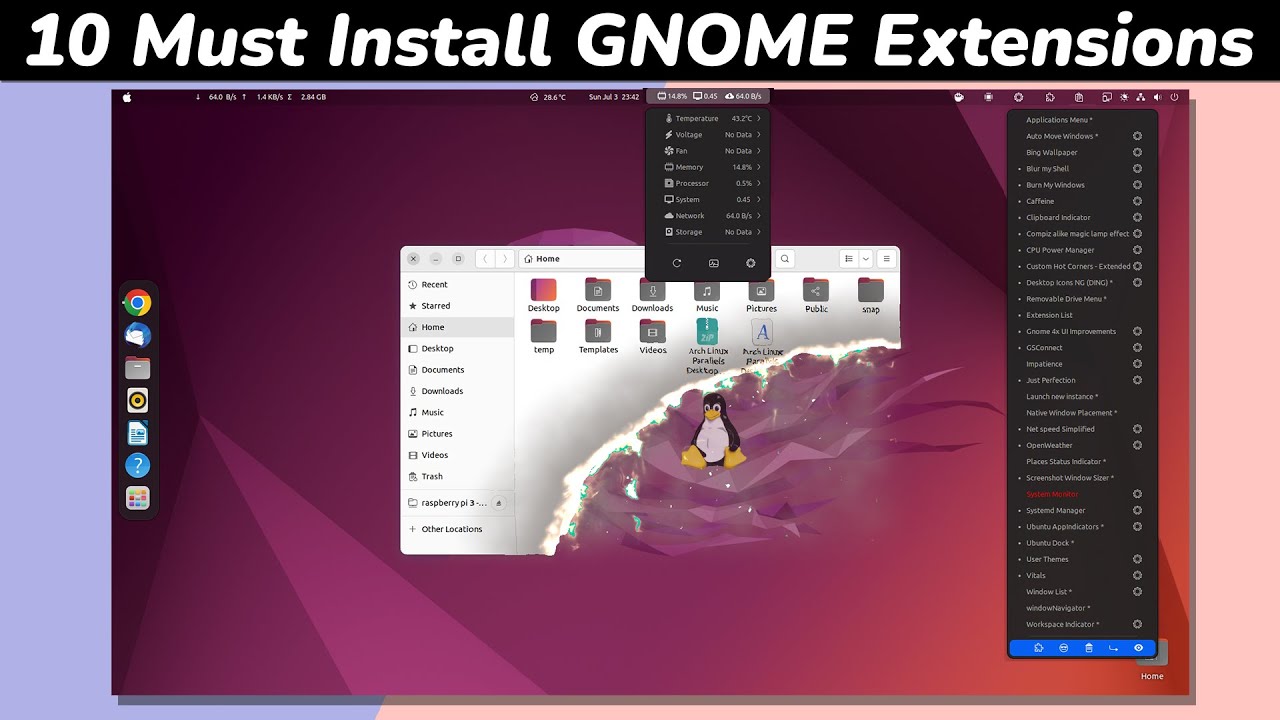 Best Gnome Menu Extension At Gene Courtney Blog