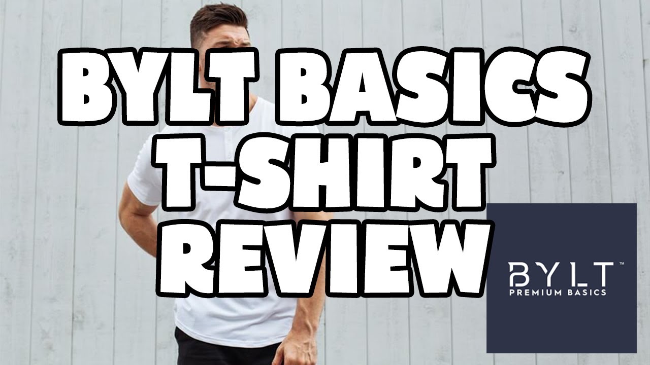 Bylt Basics T Shirt Unboxing And Review Premium Basics Drop Cuts T
