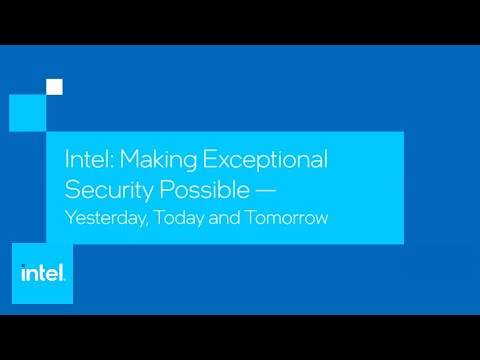 Security Starts With Intel Intel Community