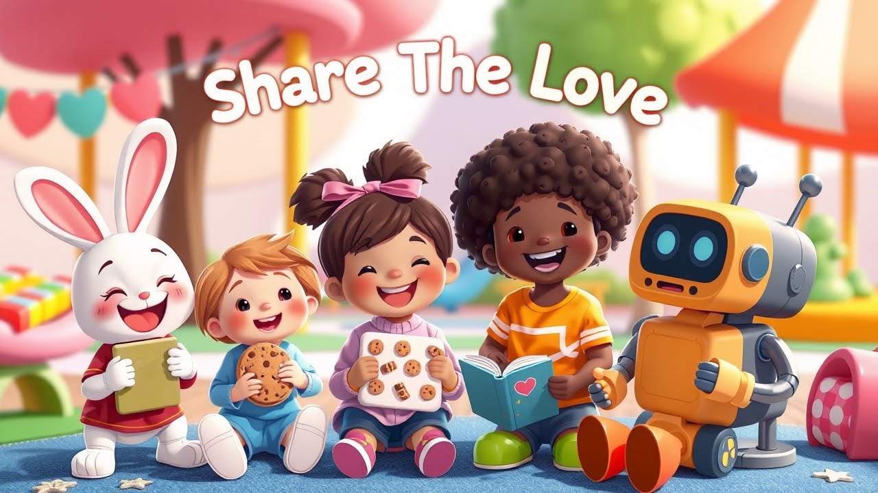 Share The Love Sharing Is Good Kids Song Educational Fun Sing Along
