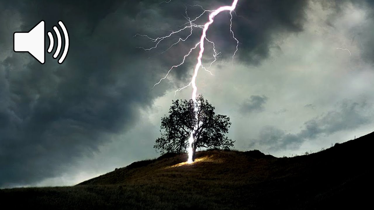 Rain Thunder Clap Sound Effect Youtube