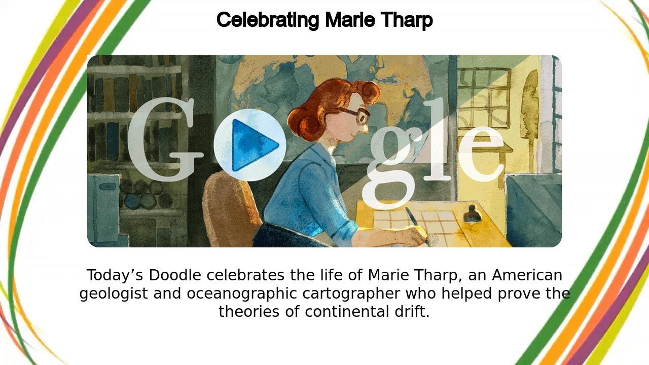 Marie Tharp Celebrating Marie Tharp Youtube