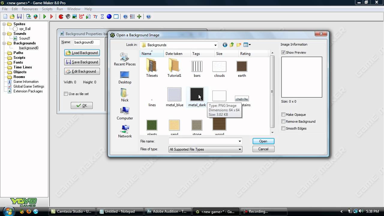 Game Maker Basic Interface Youtube