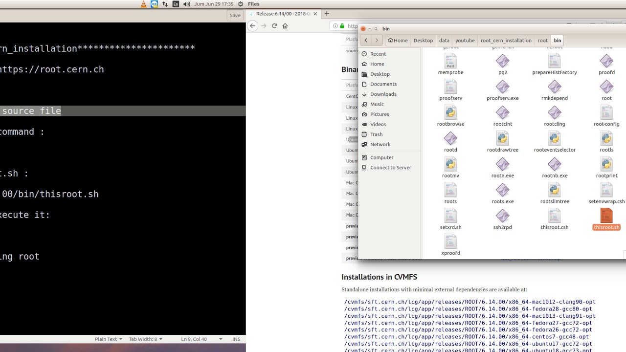 Root Cern Installation Youtube