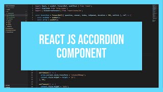 Accordion Component In React Js React Machine Coding Interview Question