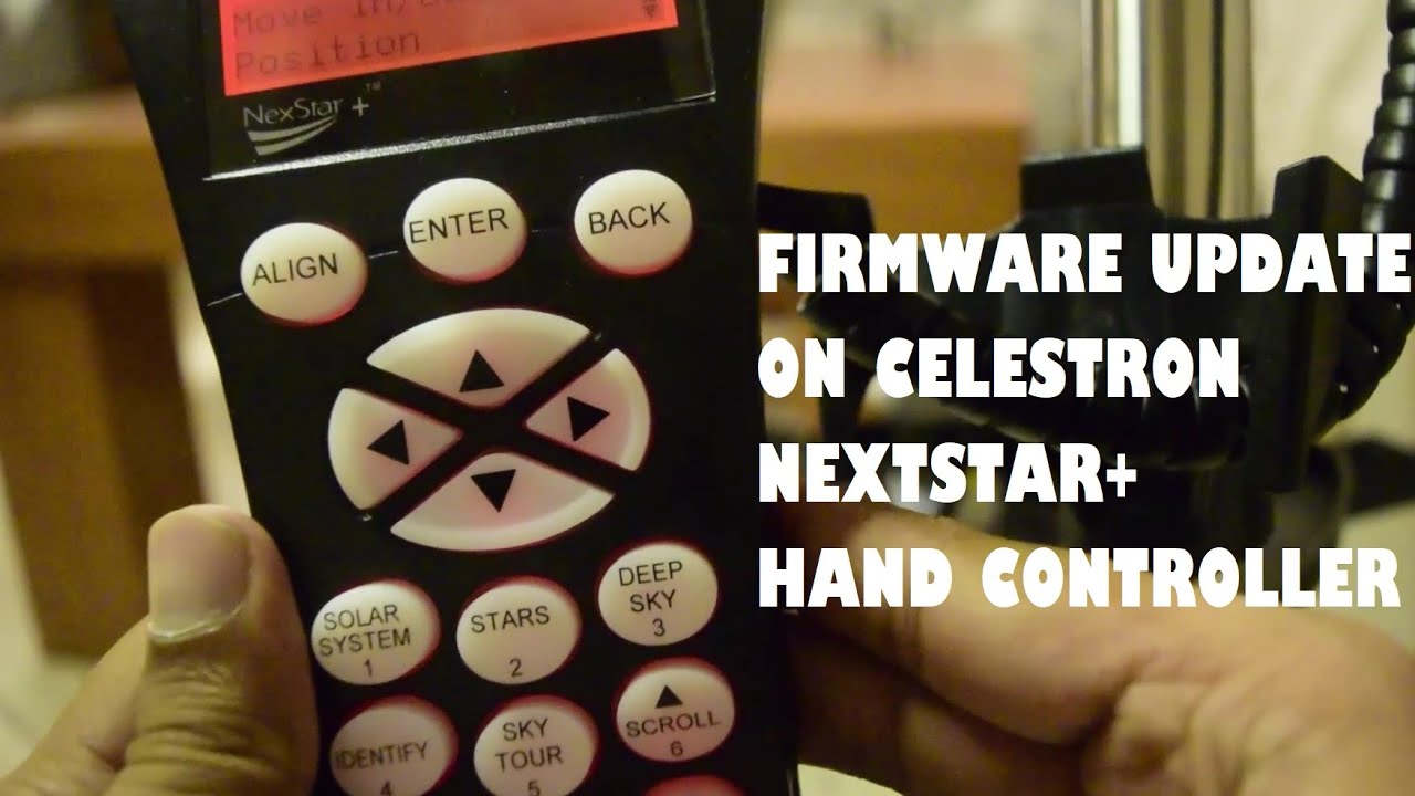 How To Update Firmware On Celestron Hand Controller Celestron Nexstar