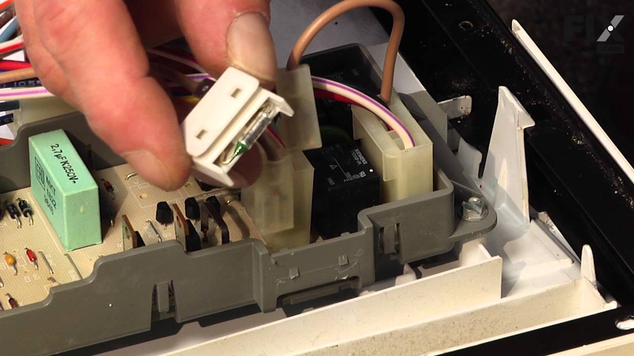Whirlpool Dishwasher Repair How To Replace The Thermal Fuse And