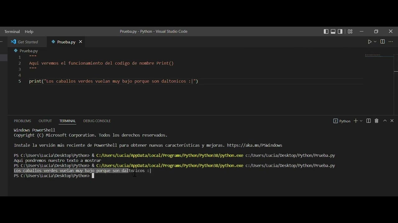 Primeros Pasos En Python Youtube