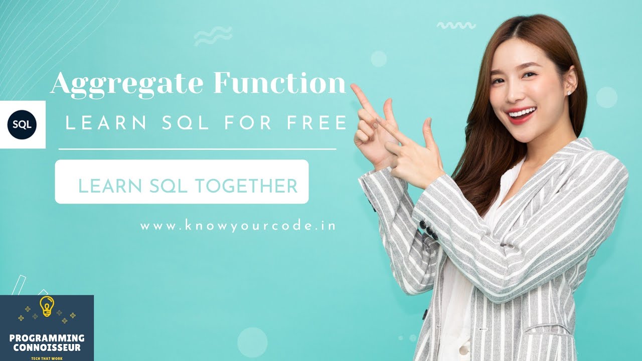 Aggregate Functions In Sql Youtube