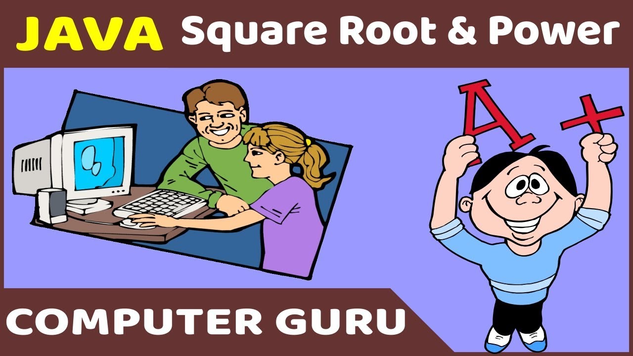 Java Program 24 Square Root And Power Function In Java Youtube