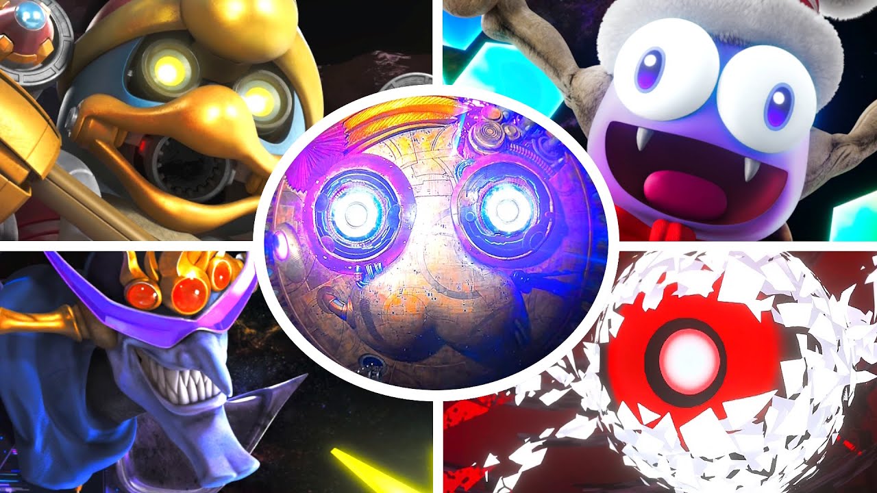 Kirby Air Riders All Bosses True Final Boss Youtube
