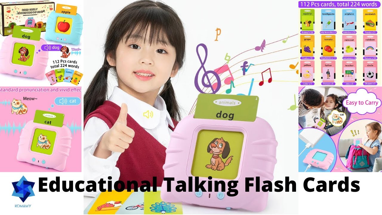 Educational Talking Flash Cards Youtube