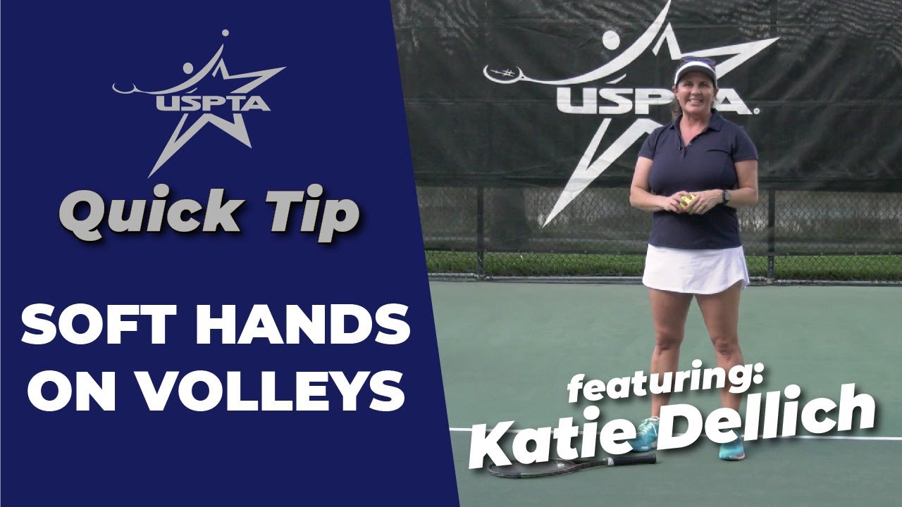 Uspta Quick Tip Soft Hands On Volleys Youtube
