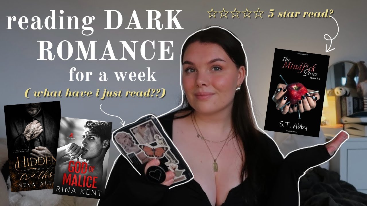 Reading Dark Romance For A Week Once Again Reading Vlog Youtube