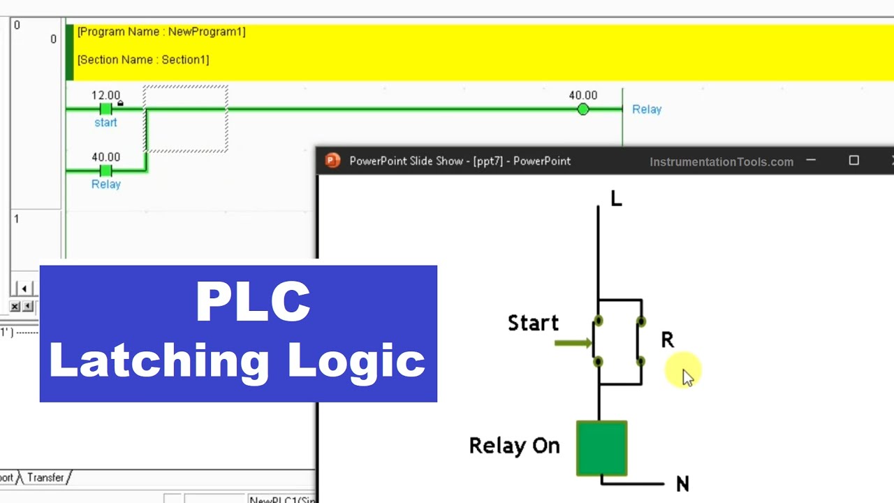 What Is Latching In Plc Programming And How Is It Useful Omron Plc