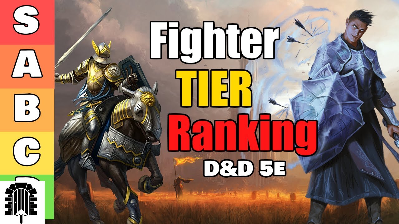 Every Fighter Subclass Ranked In D D 5e Youtube