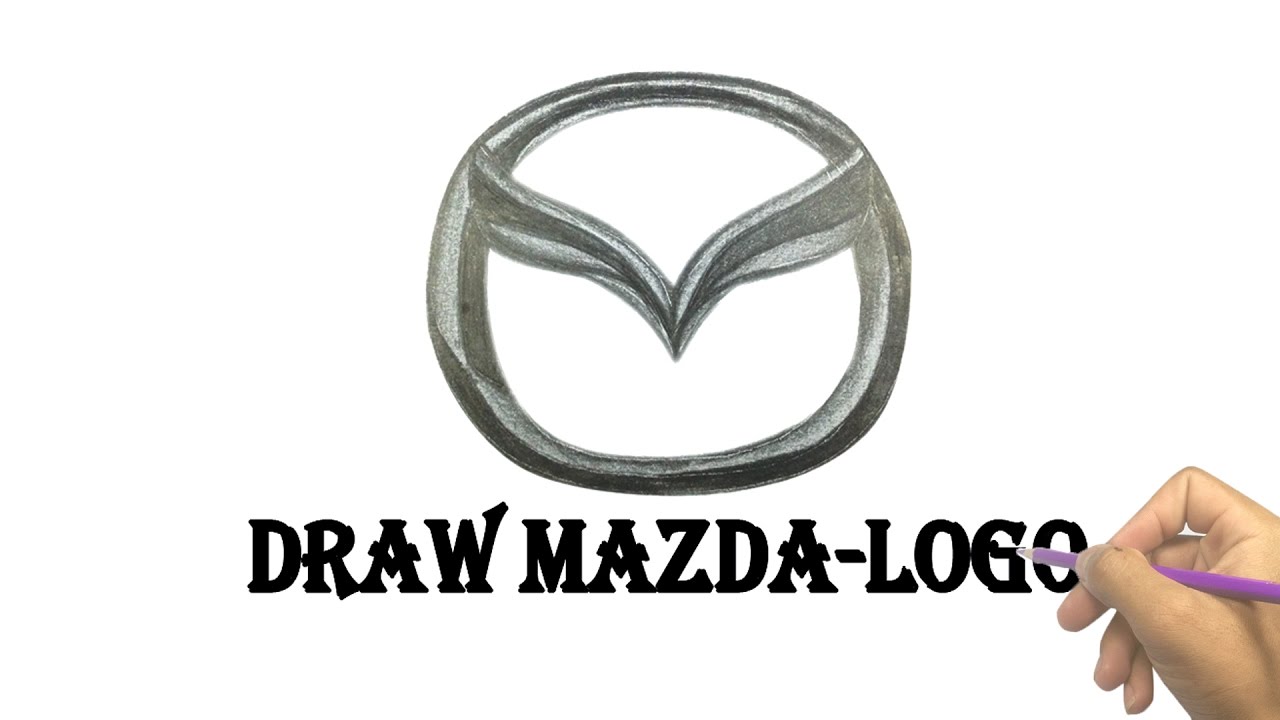 How To Draw Mazda Logo Looking For Mazda Logo Youtube Videos Youtube