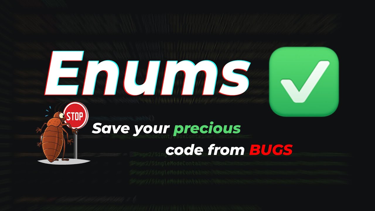 Stop Coding Without Enums Youtube