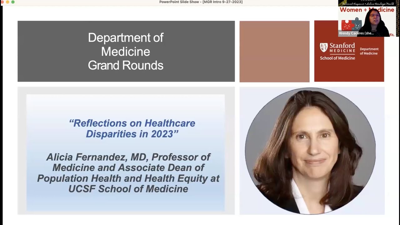 Reflections On Healthcare Disparities In 2023 Dom Grand Rounds 27