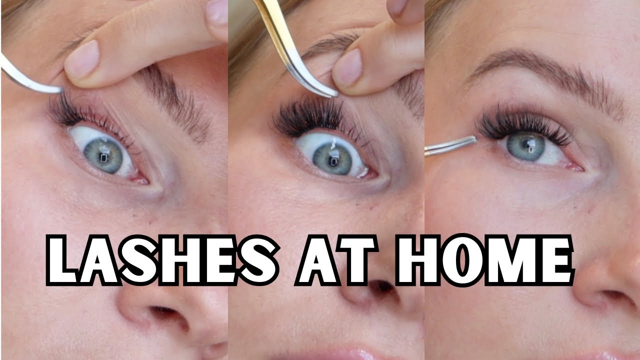 How To Apply Lash Clusters For Beginners Tips Youtube