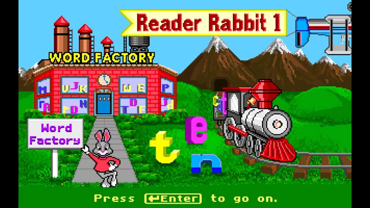 Reader Rabbit 1 1991 Theme Pc Speaker Youtube