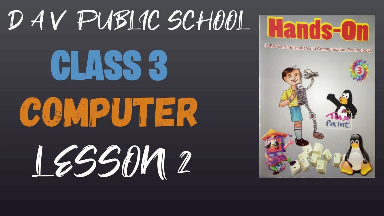 Class 3 Computer Lesson 2 Explanation Youtube