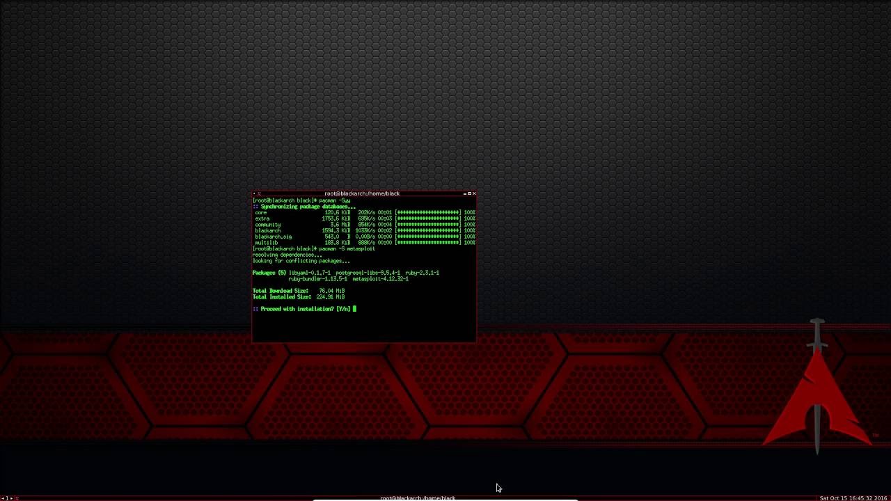 Install Blackarch Linux Youtube