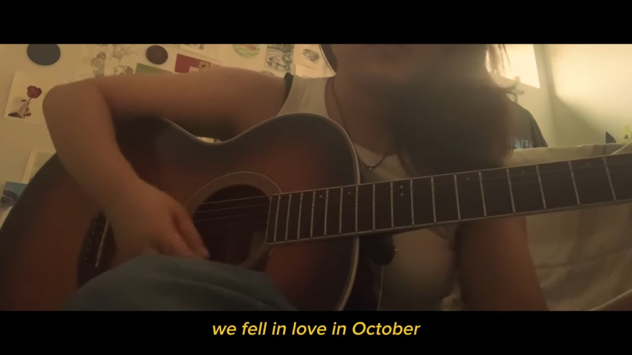 We Fell In Love In October Girl In Red Cover Youtube