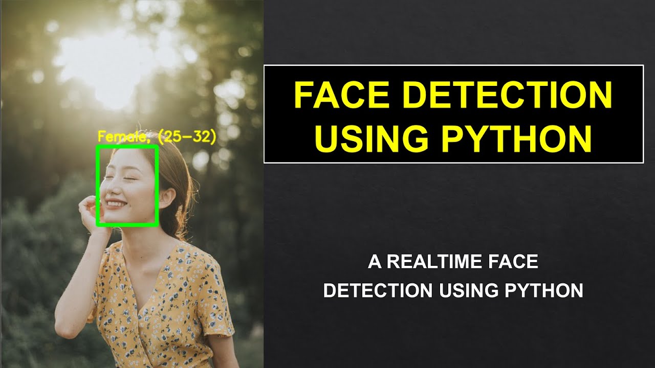 Face Detection Using Python Ak Youtube