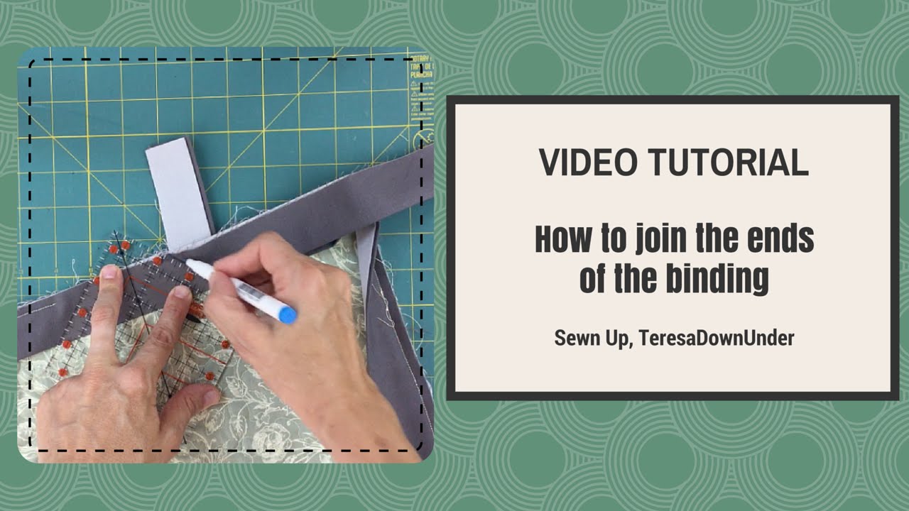 Joining Quilt Binding At The End At Georgia Farber Blog