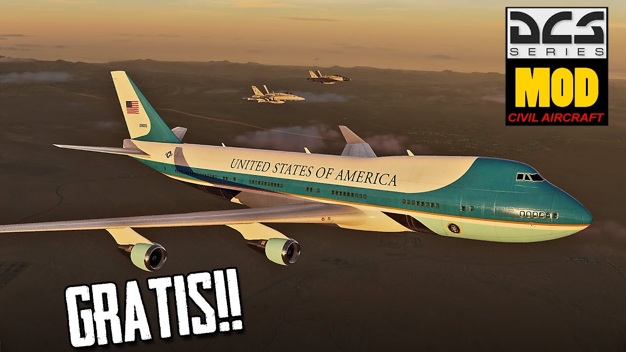 Aviones Civiles Para Dcs World Un Mod Gratuito Imprescindible Youtube