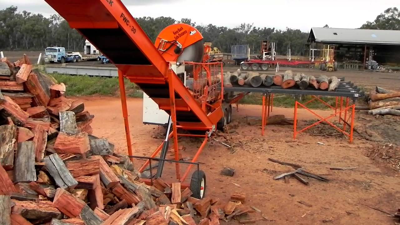 Twin Multitek 3040xp2 Firewood Processors Youtube