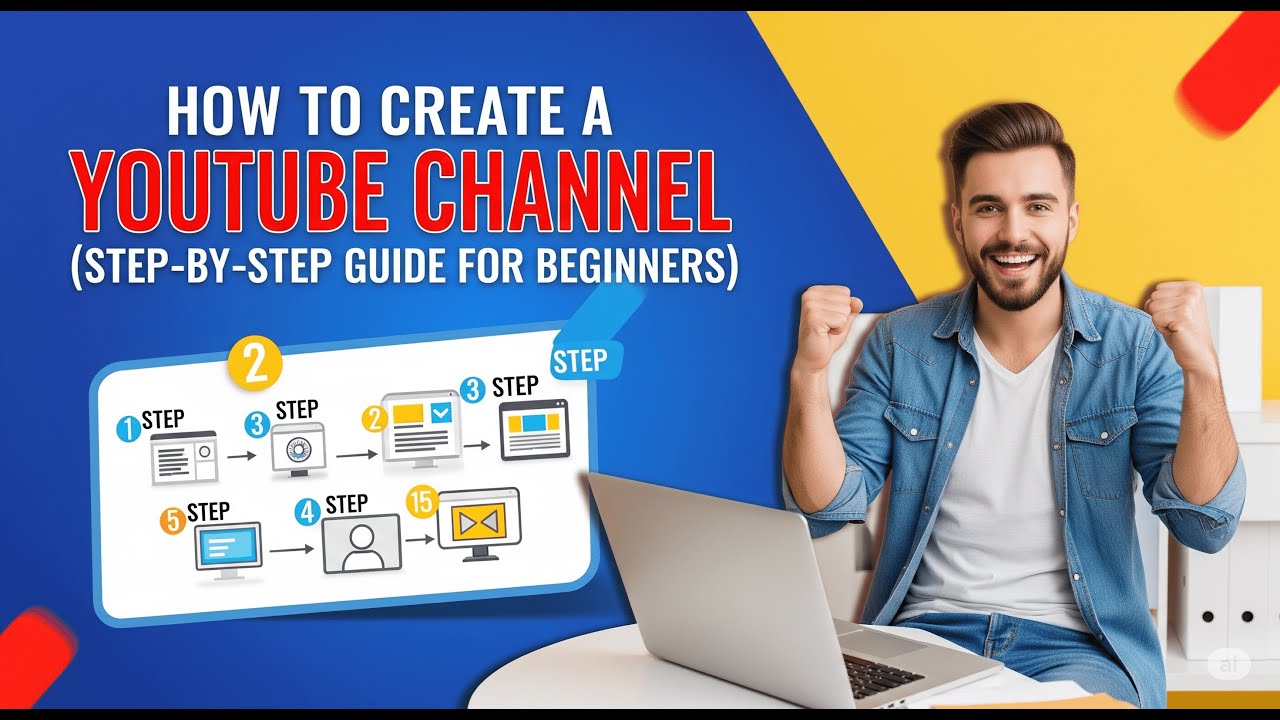 How To Create A Youtube Channel Step By Step Guide For Beginners Youtube