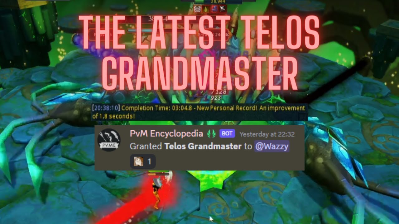 I Did It Telos Grandmaster And Talkthrough Youtube