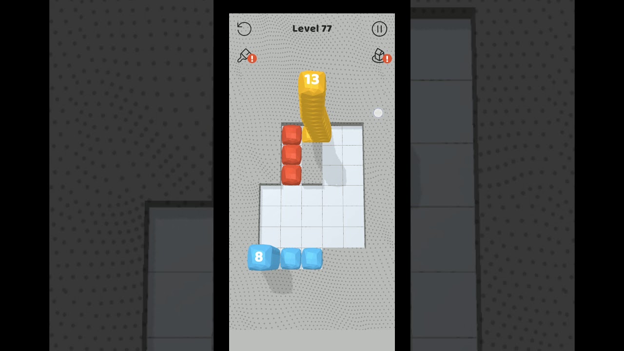 Stack Blocks 3d Level 77 Walkthrough Youtube