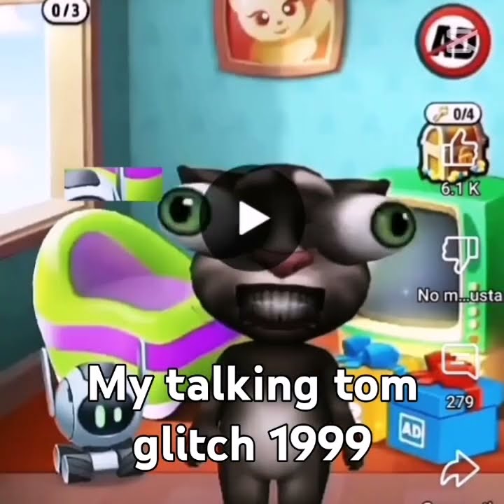 My Talking Tom Glitch 1999 Part 1 Youtube