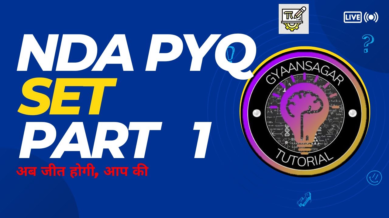 Nda Pyq Till 2023 Youtube