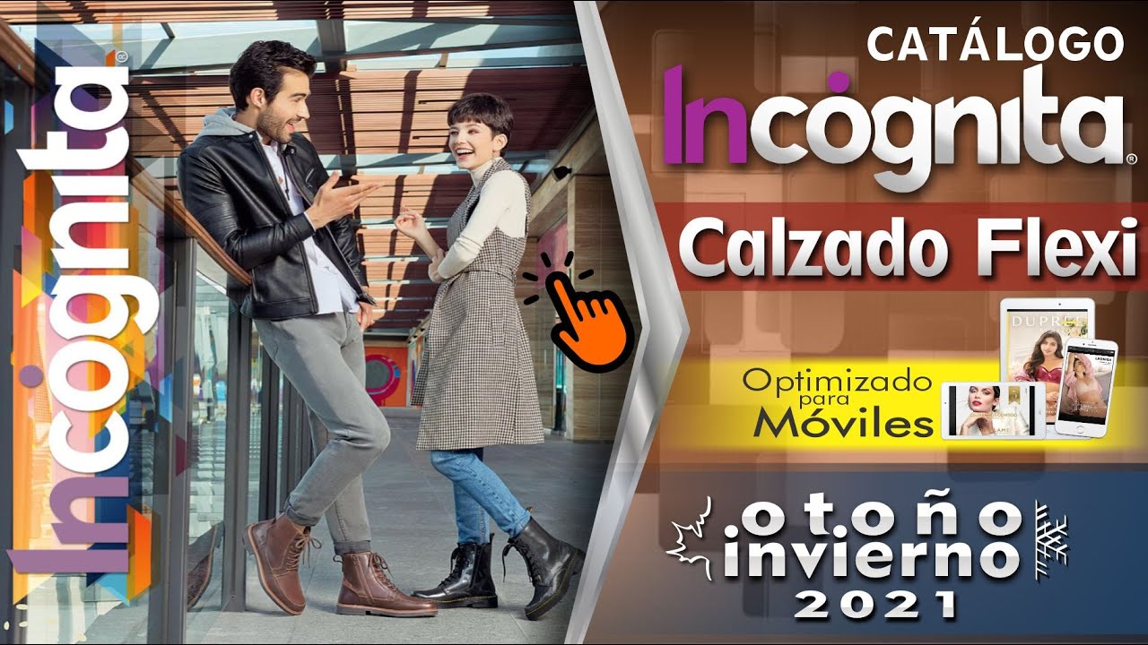 Catálogo Incognita Calzado Flexi Otoño Invierno 2021 México Youtube