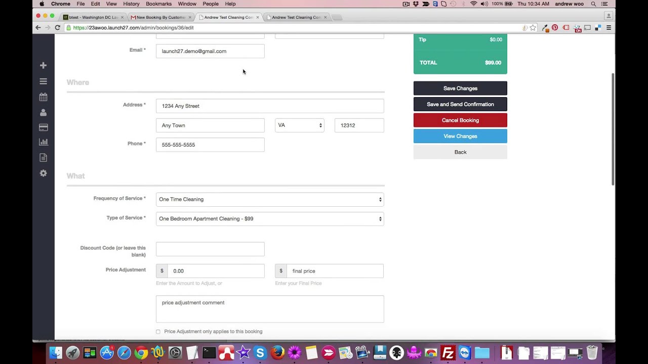 What Happens When An Appointment Is Booked On Your Website Youtube