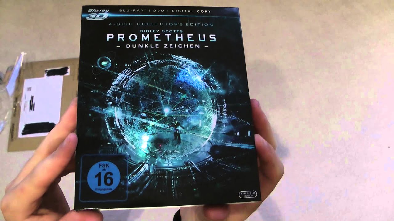 Prometheus Dunkle Zeichen 4 Disc Collector S Edition 3d Blu Ray