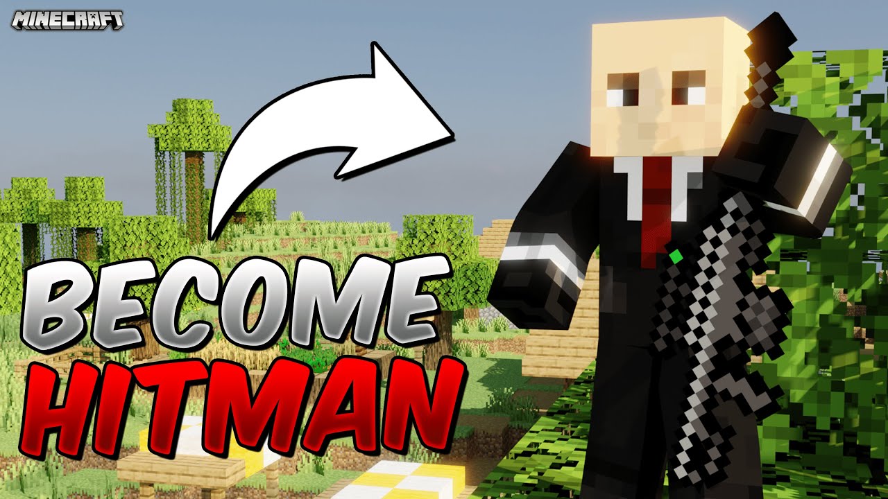 I Become A Hitman In Minecraft Youtube