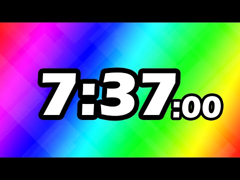 7 Minutes And 37 Second Timer Countdown Youtube