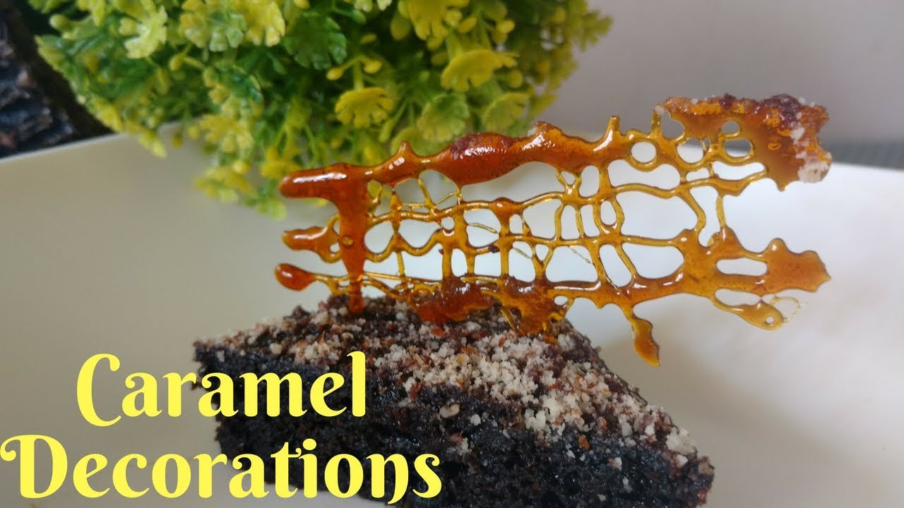 Caramel Decorations Caramel Designs On Desserts Youtube
