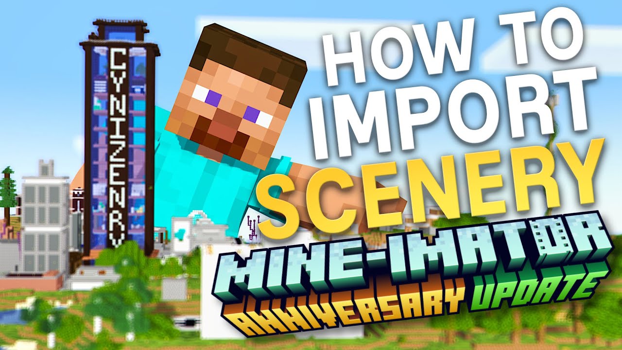 How To Import Minecraft Worlds And Build A Scene Part 2 Mine Imator