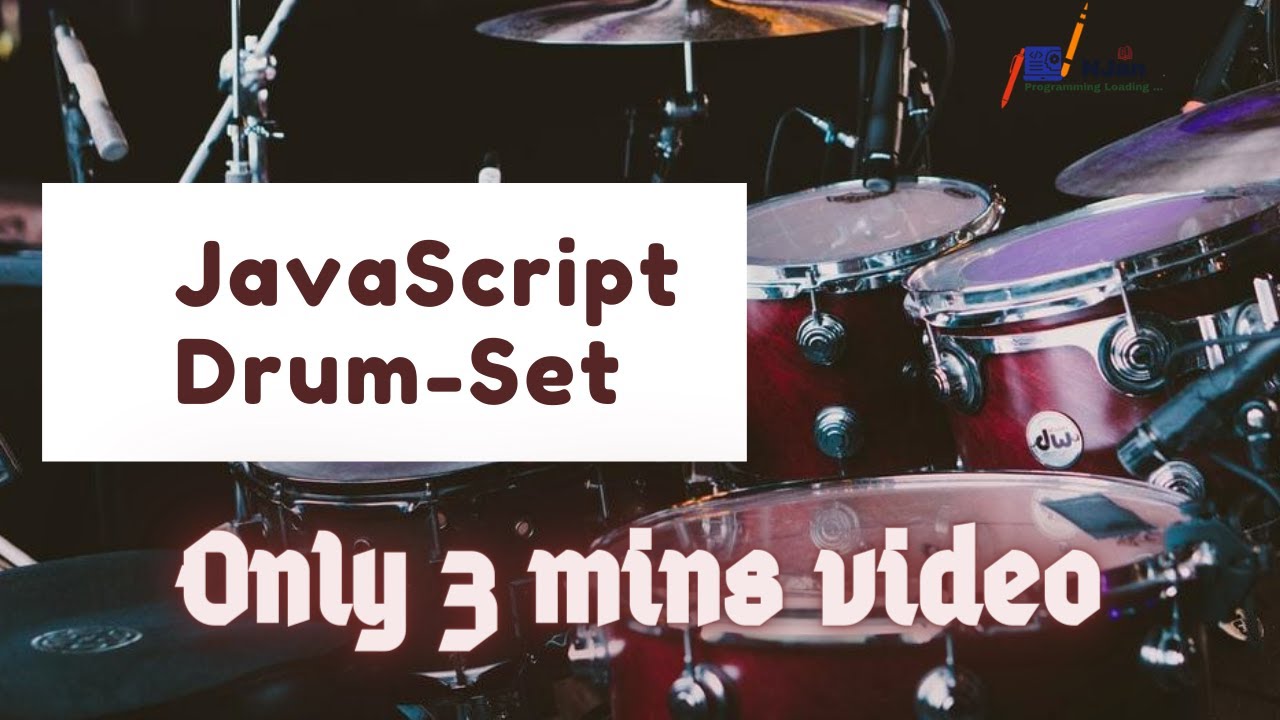 Javascript Music Instrument Drum Set Tutorial 22 Youtube