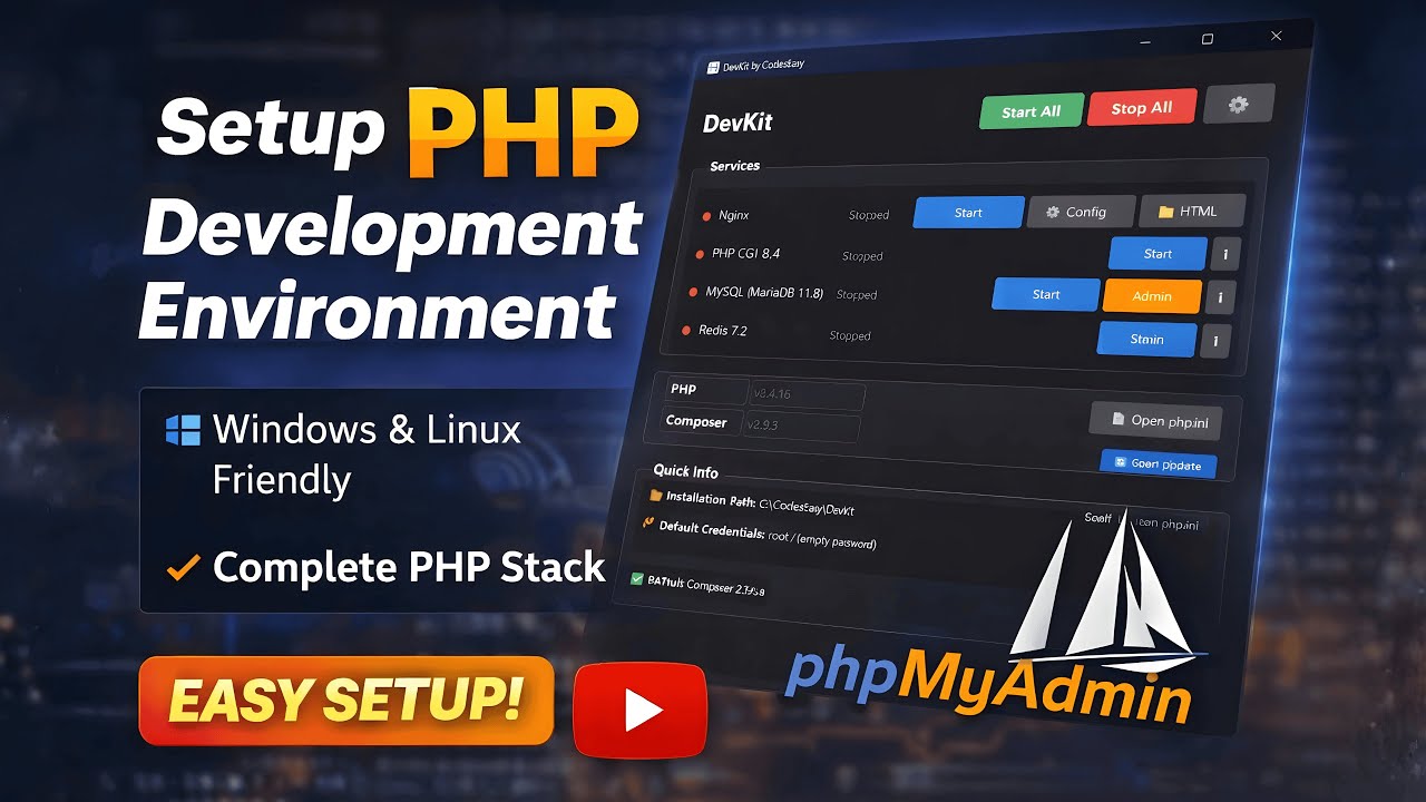 How To Setup Php Development Environment Step By Step Php Setup Using