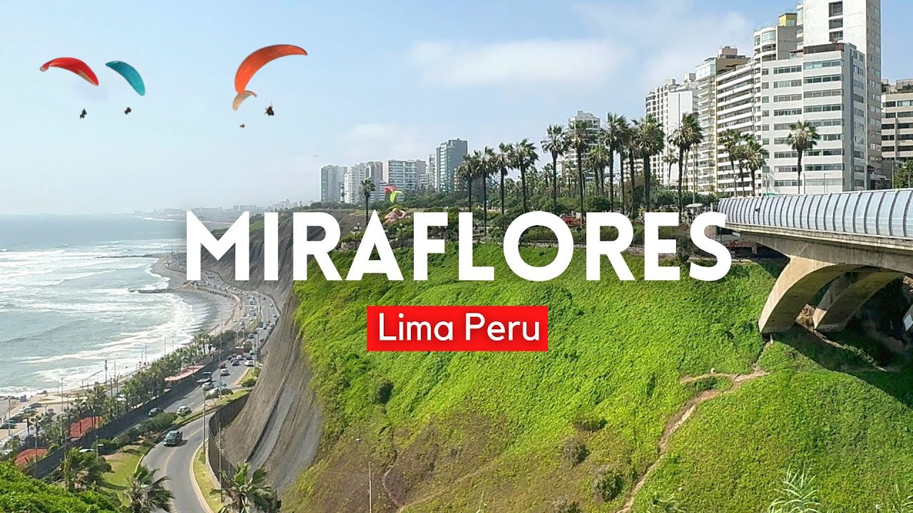 Miraflores Lima Peru Miraflores Peruvian Sunrise
